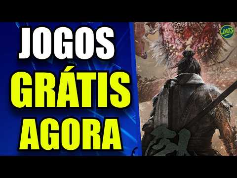 NOVOS JOGOS GRÁTIS E NOVOS TESTES GRÁTIS NO PS4 E PS5
