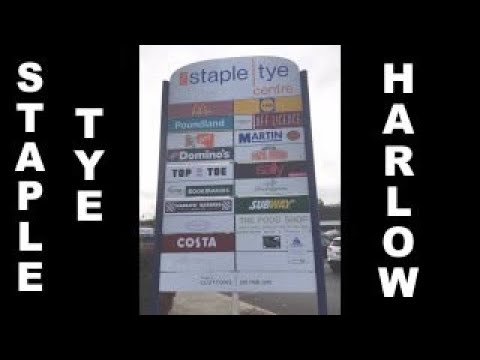Staple Tye Shopping Centre Harlow Essex - YouTube