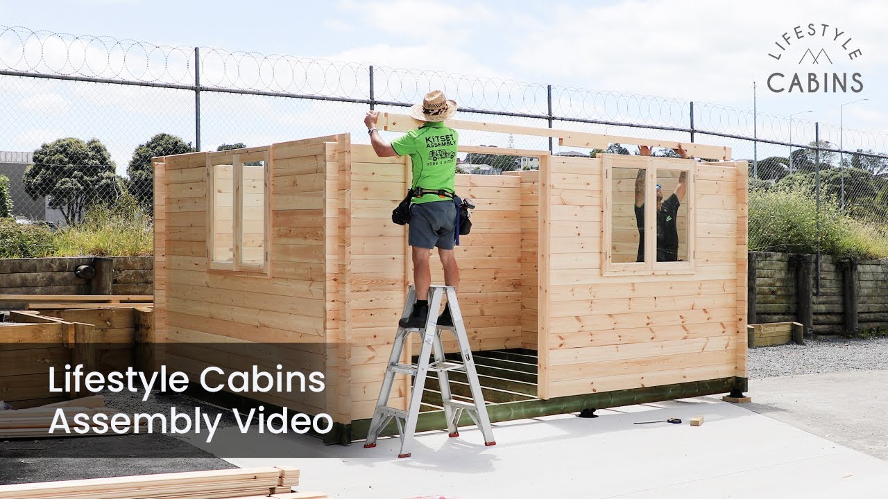 Lifestyle Cabins™ Assembly Video - YouTube