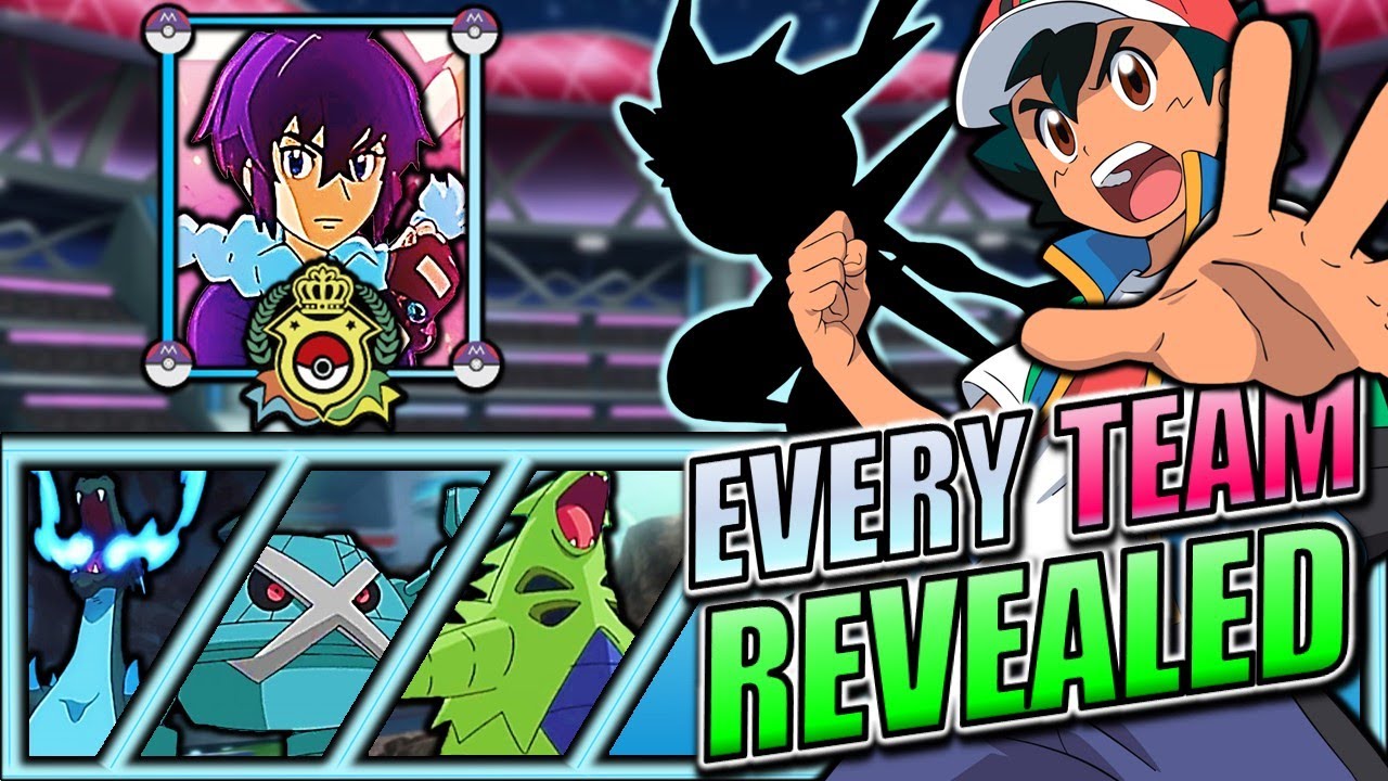 MASTERS 8 FULL TOURNAMENT TEAMS REVEALED!!! | Pokémon Journeys Anime ...