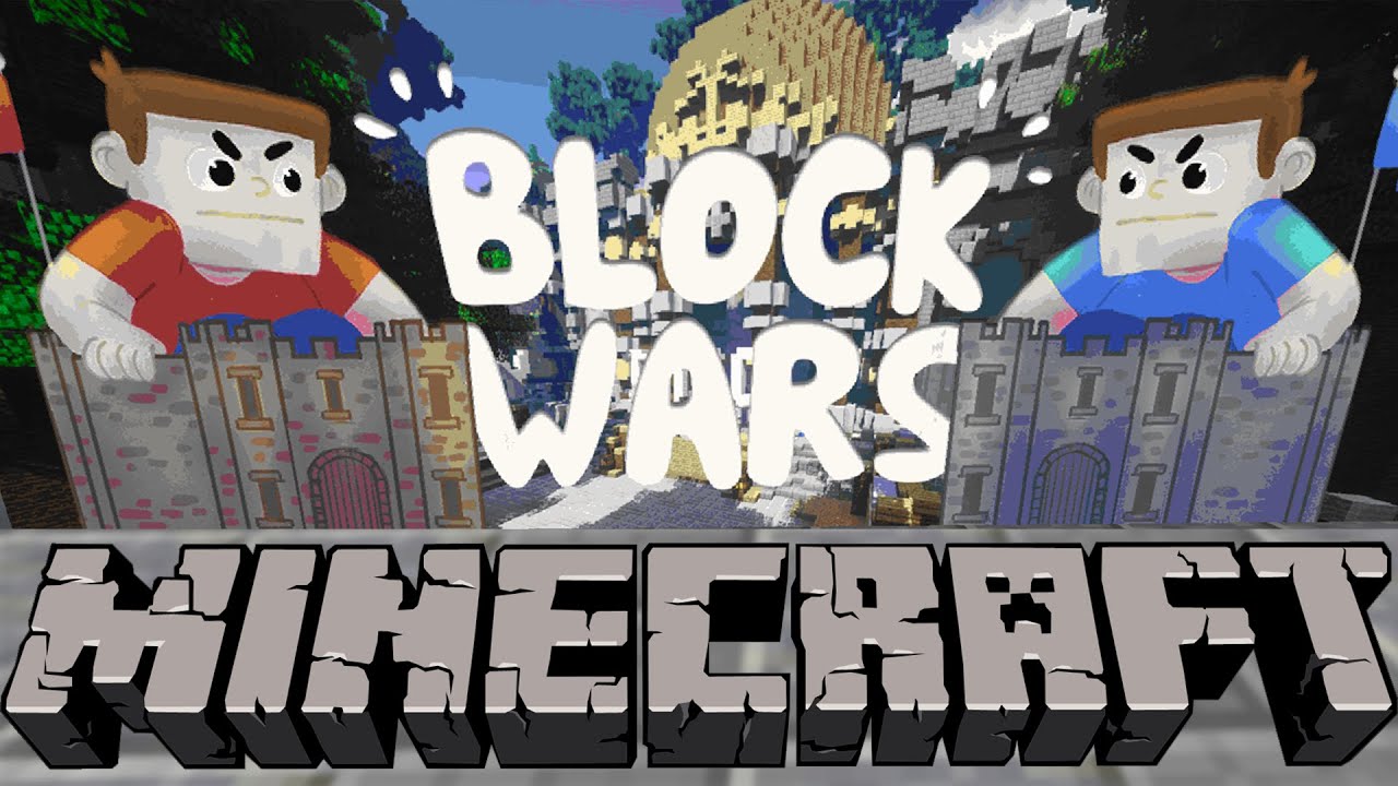 Block Wars Minecraft Minigame w/Antonisx007gr - YouTube