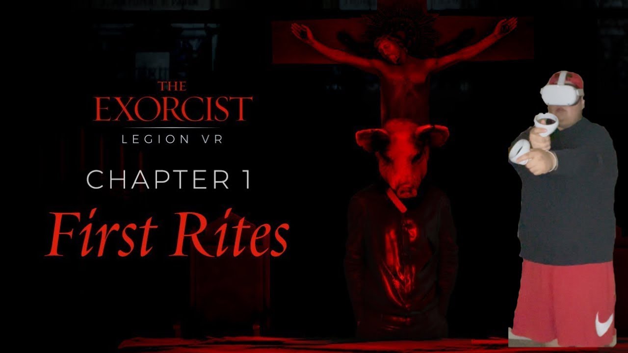 I PLAYED THE EXORCIST VR GAME (SCARY JUMP SCARE) - YouTube