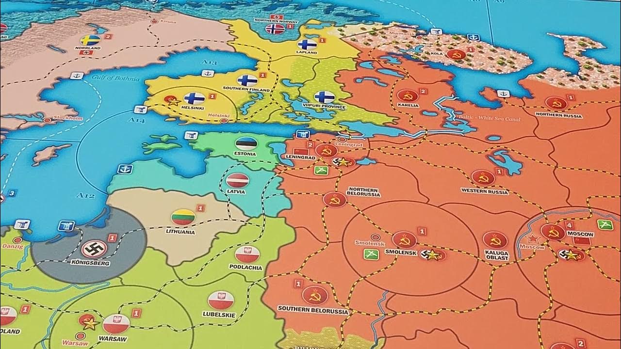 Review of Global War '36 V4 Map - Flag Edition - YouTube