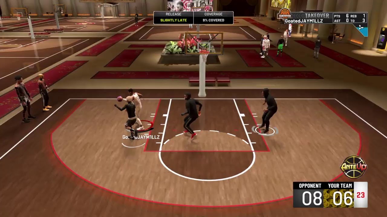 NBA 2K20 Park GamePlay 2s court w Max - YouTube