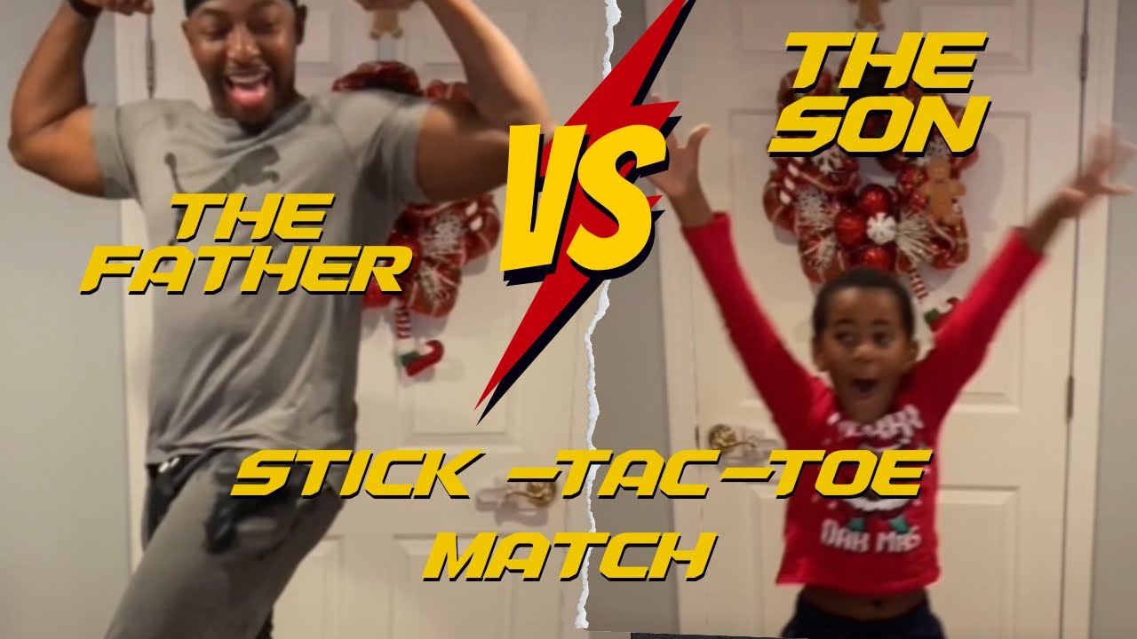 EPIC BATTLE OF STICK - TAC - TOE !! - YouTube