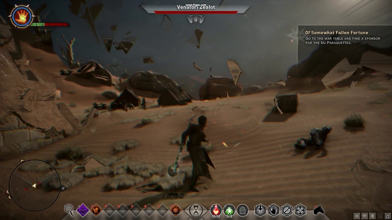 DragonAgeInquisition Mage Necromancer Haste InBattle - YouTube