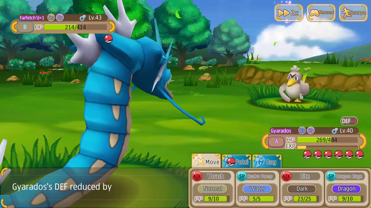 I get ditto and kingler!!!! And a lot of pokemon!!! Hey monster POKEMON ...