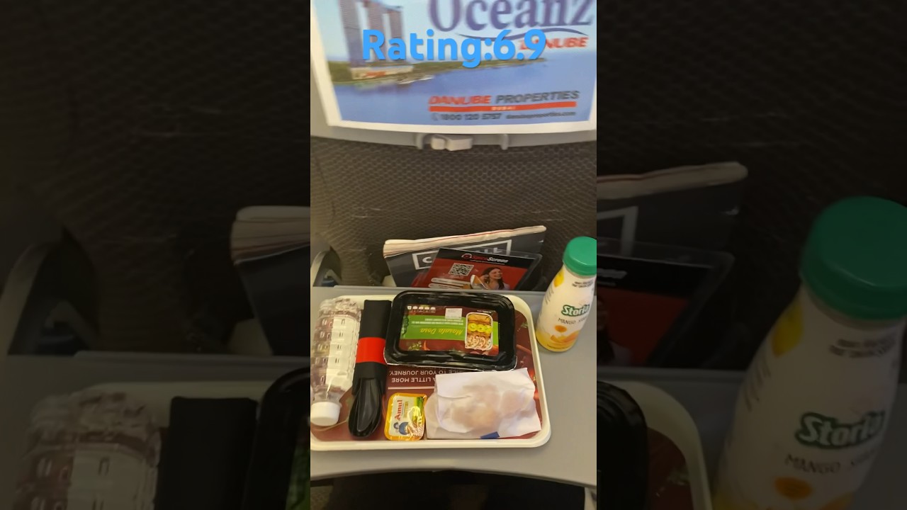 SpiceJet Economy Class Basic South Indian Meal (6.9 Rating) - YouTube