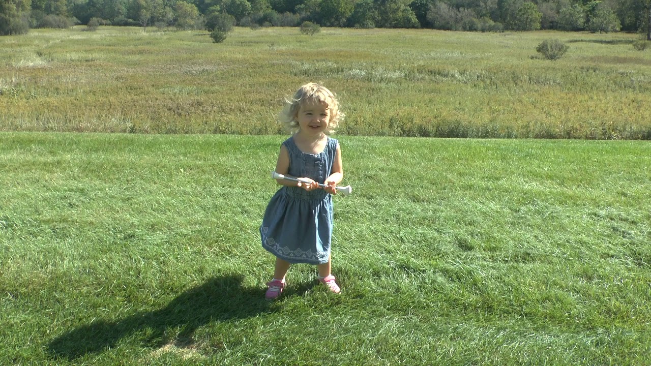 Twirling Toddler - YouTube