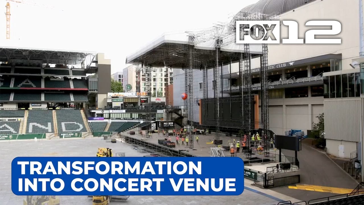 Providence Park transforms into concert venue for Foo Fighters in ...