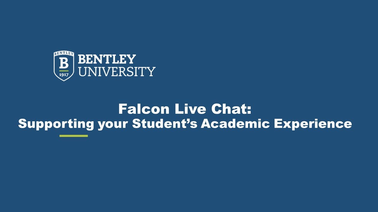 Supporting your Student's Academic Success | Falcon Live Chat Fall 2023 ...