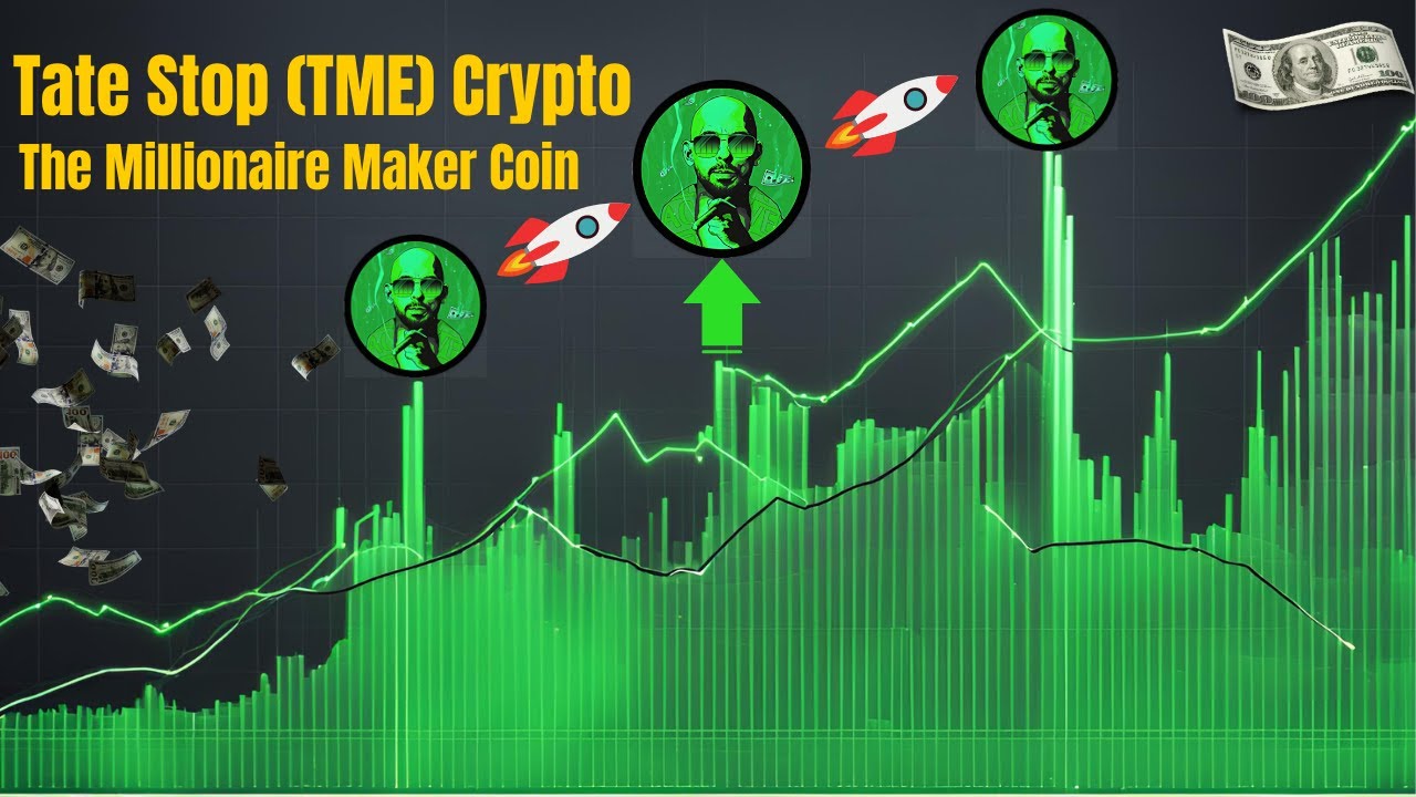 Tate Stop (TME) Crypto: The Millionaire Maker Coin ! - YouTube