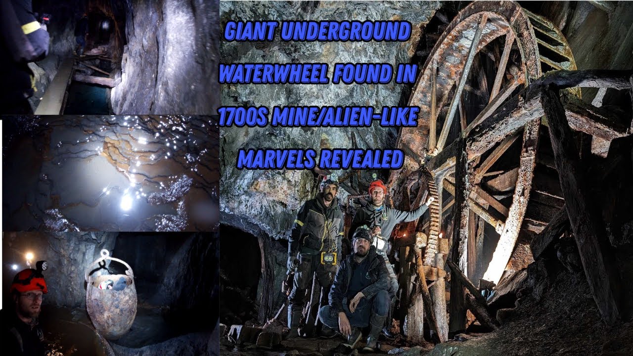 Unearthing the Timeless GIANT Underground Waterwheel Found in 1700s ...