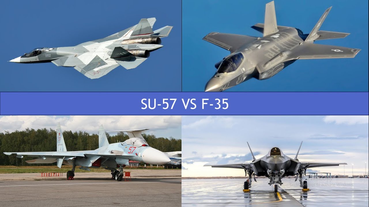 Su-57 vs F-35 | Comparison Between Su-57 vs F-35 | ACHYUT DEFENCE ...