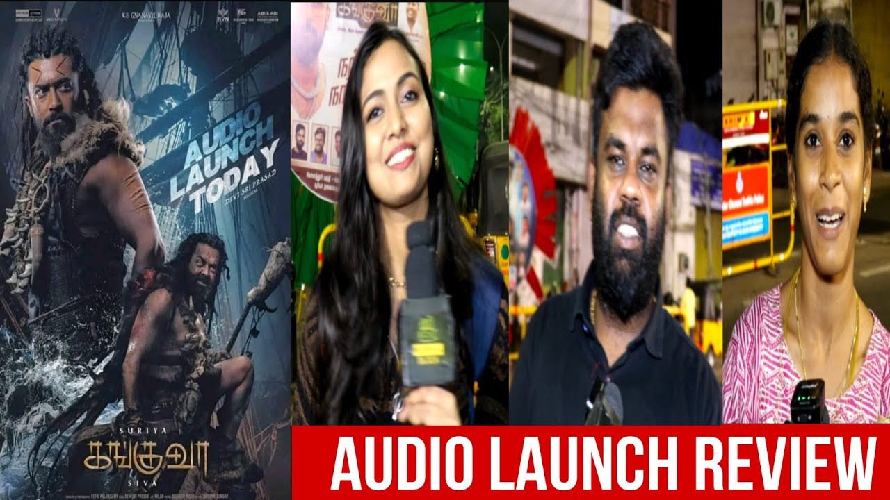 Kanguva Audio Launch Review | Kanguva Public Review | Surya fan's ...