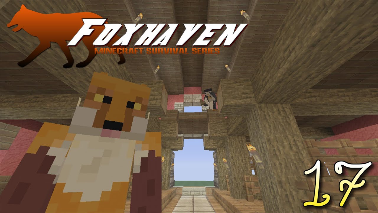 Minecraft Xbox: Foxhaven- Barn Raisin' {17} - YouTube