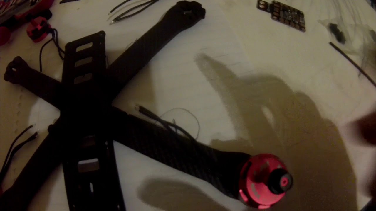 How to Build a 220 FPV Drone Mounting Motors - YouTube