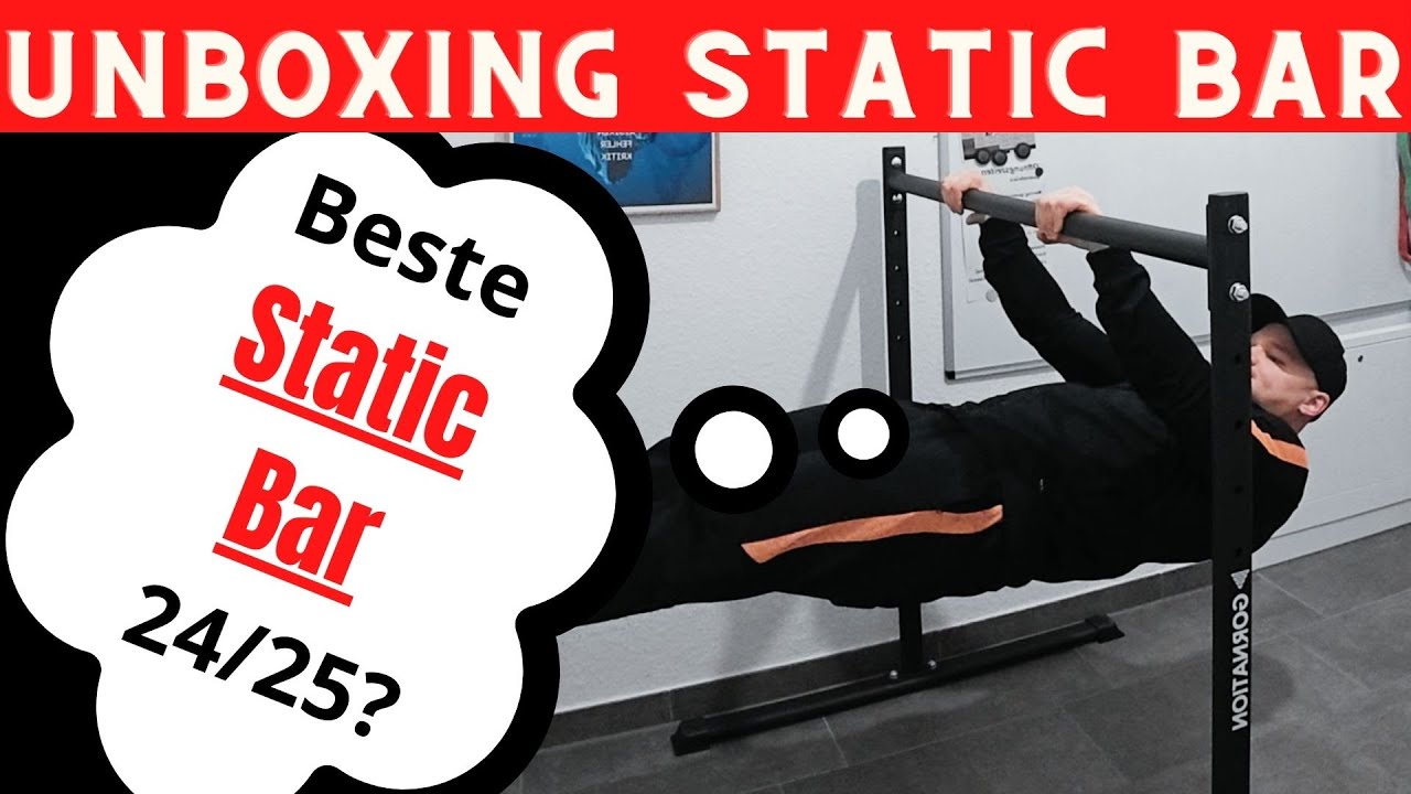 Beste Static Bar 2025? Unboxing und Test - GORNATION Static Bar für ...