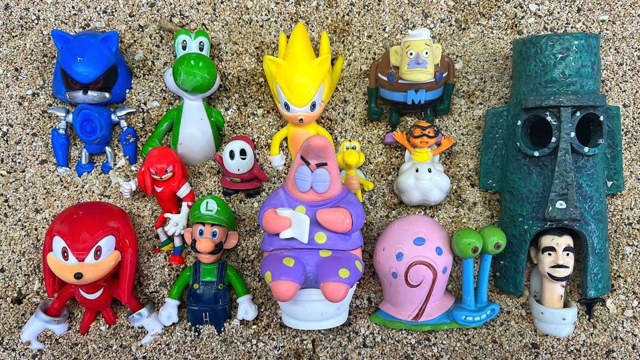 MARIO VS SPONGEBOB SQUAREPANTS VS LUIGI,PETRIX,SQUIDWARD,GARY,DONKEY ...