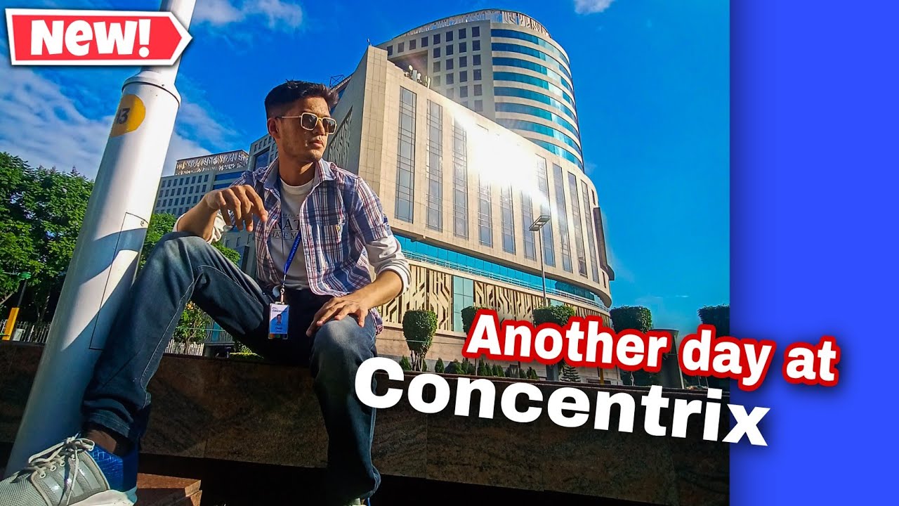 Another Day At Concentrix Vlog | gurgaon cnx | mnc | fun day - YouTube