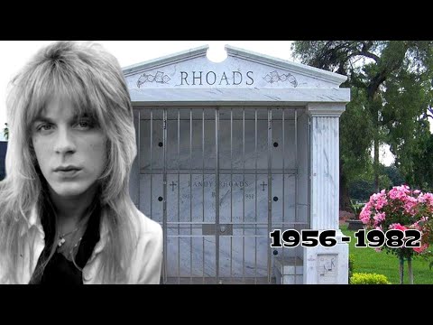 Randy Rhoads grave site - YouTube