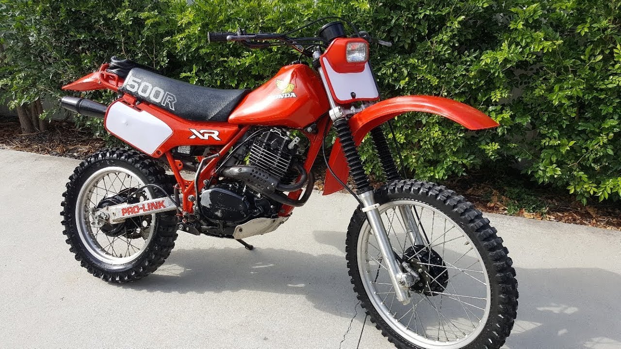 HONDA CR500 1982 - YouTube