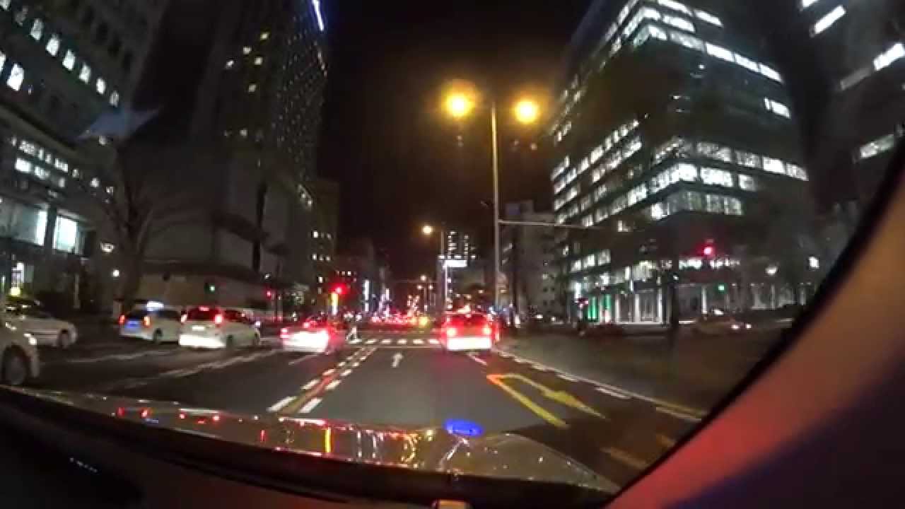 Japan's National Route 4 in Sendai city SONY FDR-X1000V 4K XAVC S 30p ...