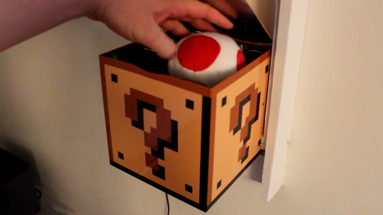Interactive Mario Mushroom Block - YouTube