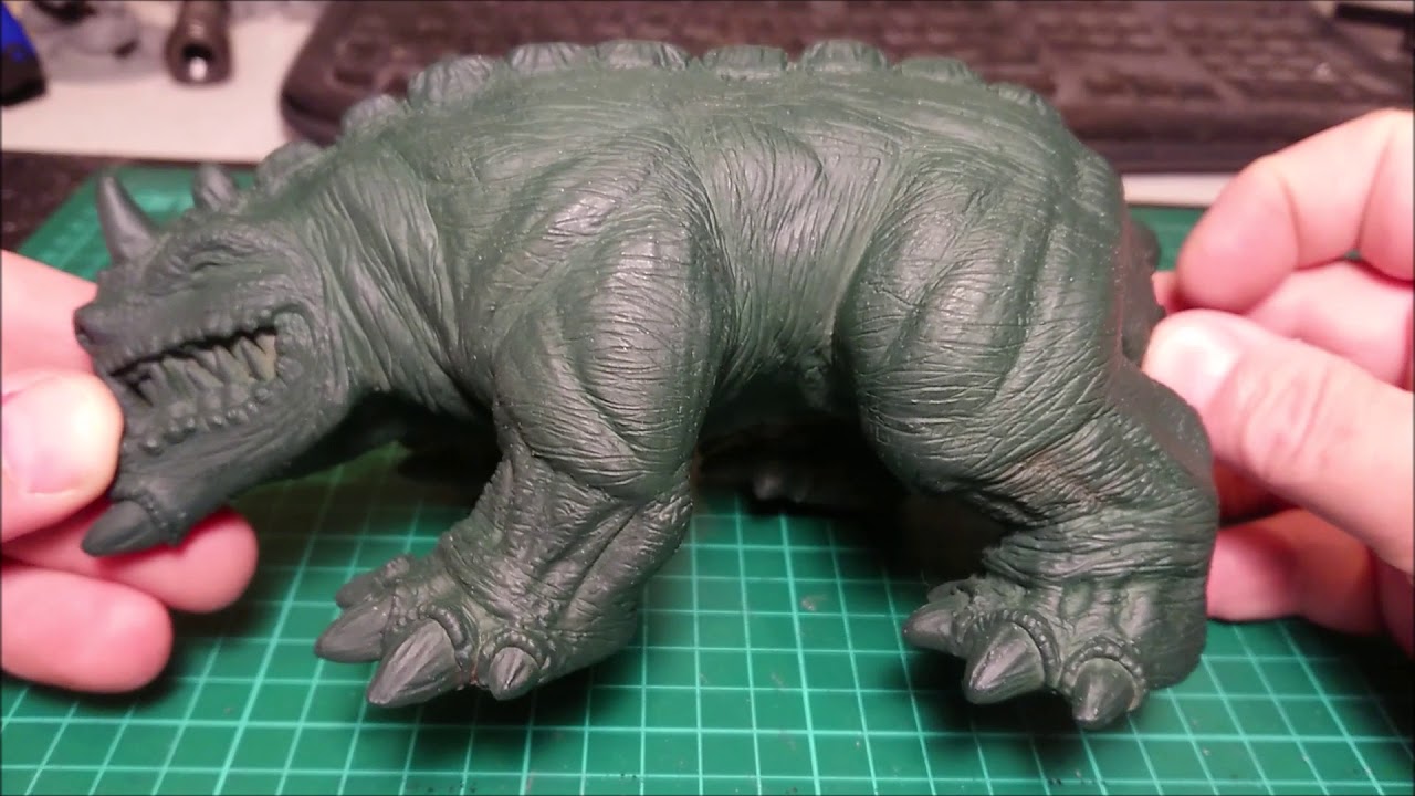 Warhammer 40k Ork Army new Ork Squiggoth made by my friend stev - YouTube