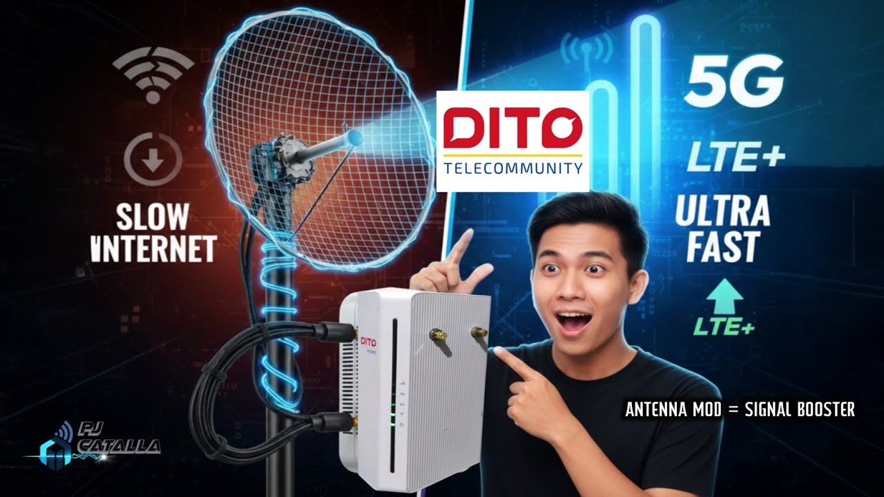 DITO 5G Antenna modification Model ZLT-X100M - YouTube