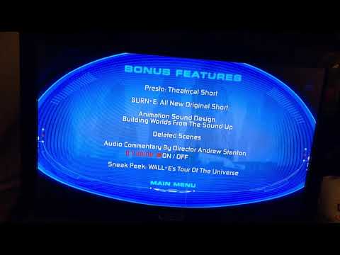WALL•E Menu DVD - YouTube