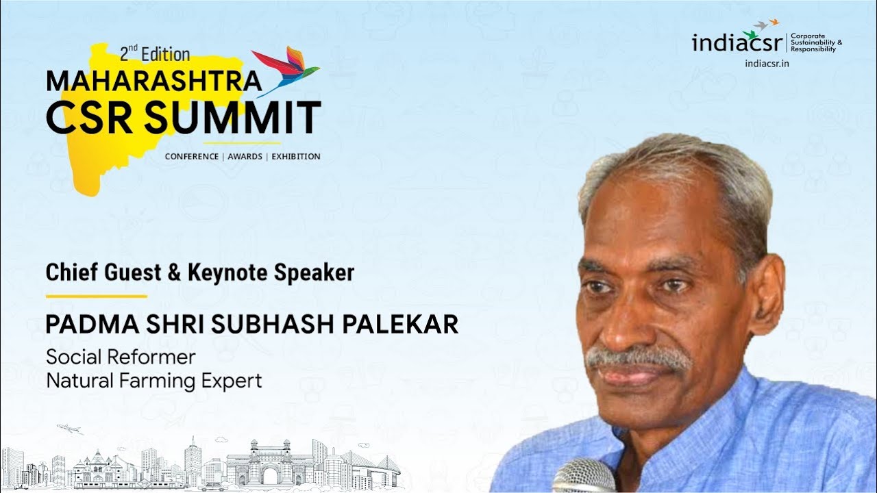 Padmashree Dr. Subhash Palekar, Natural Farming Expert I Maharashtra ...