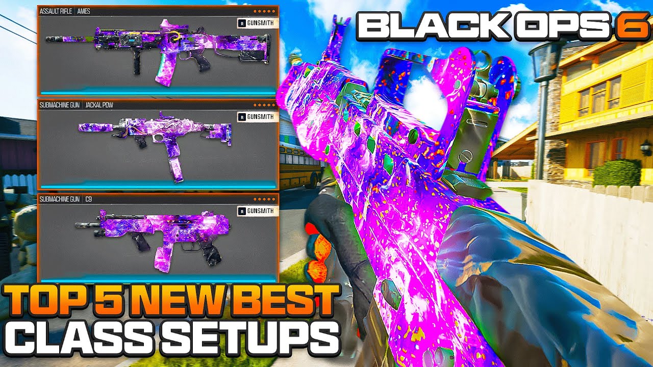 TOP 5 BEST CLASS SETUPS after UPDATE in Black Ops 6! 👑 (BO6 Best Class ...