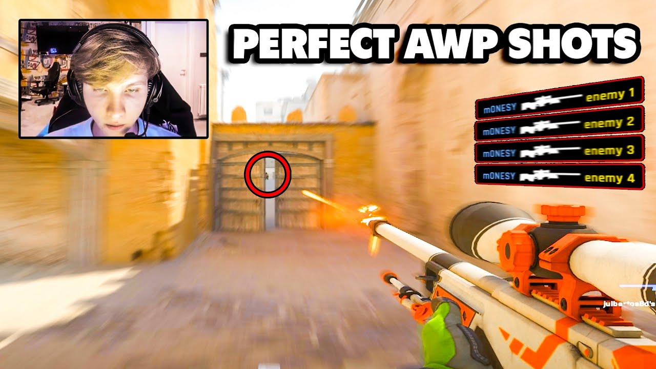 m0NESY hits incredible AWP Shots! donk Ace - CS2 - YouTube