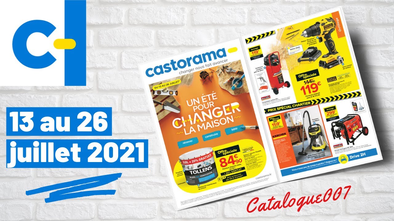 ARRIVAGE CASTORAMA BRICOLAGE & JARDINAGE - CATALOGUE DU 13 AU 26 ...