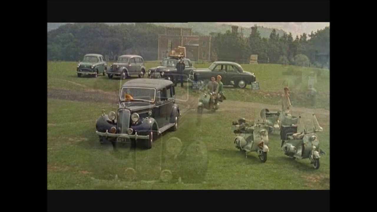 Exquisite Colour Photos From 1955 And 1964 Scooter Rallys - YouTube