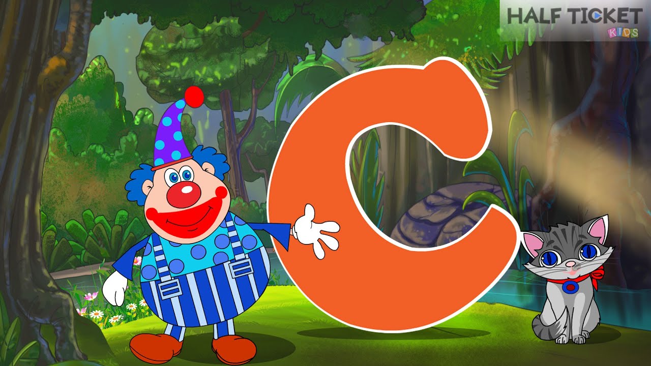 Learn Letter C with Words & Sounds | Alphabet C for Kids | Letter C ...