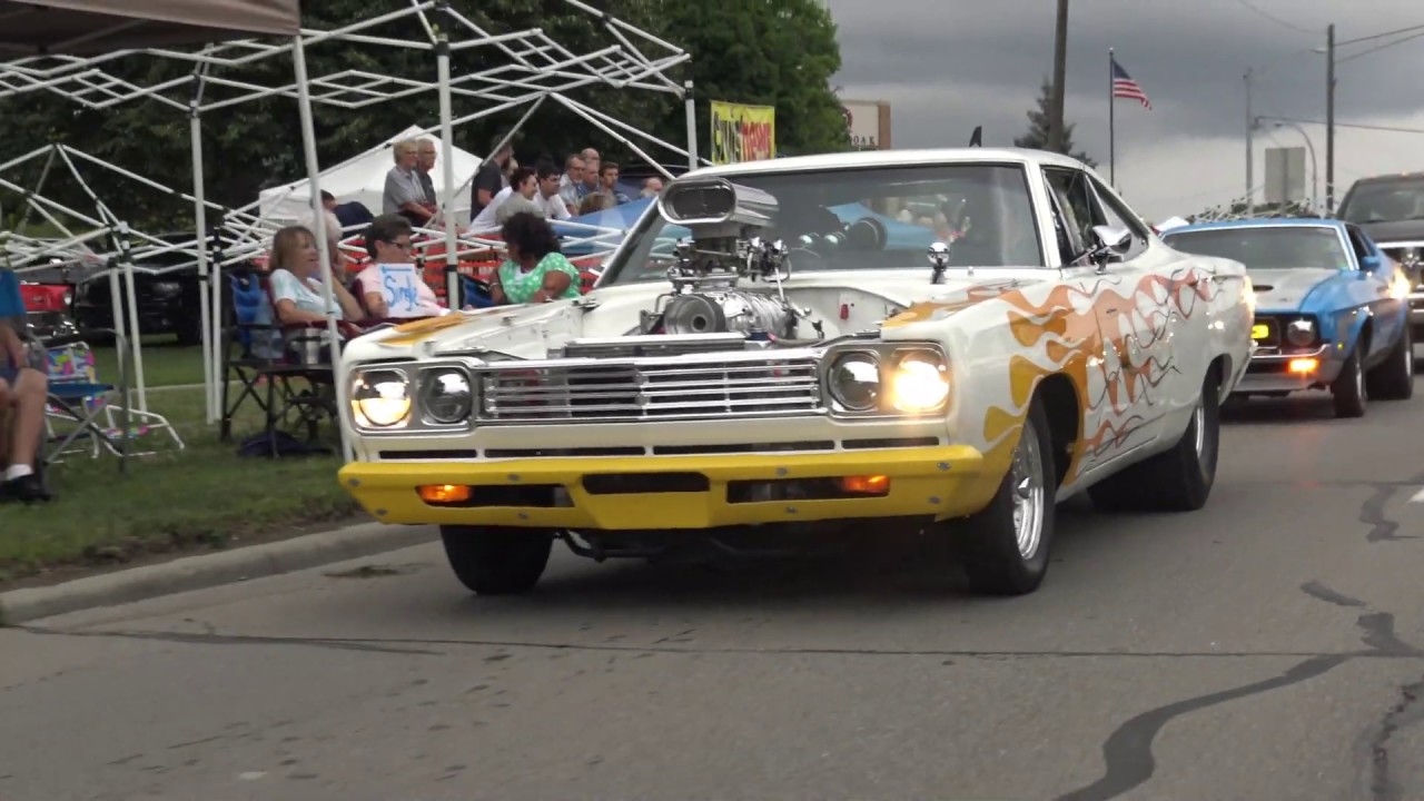 1969 Plymouth Roadrunner Pro-Street Musclecar spotted Woodward Ave ...