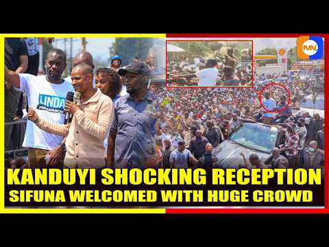 Bungoma Shutdown: Sifuna Homecoming Turns Kanduyi into a Sea of \