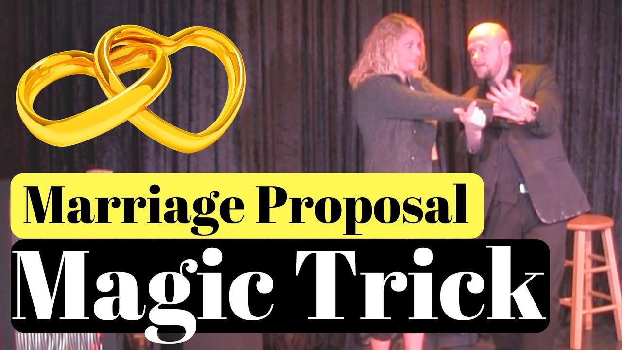 Marriage Proposal Magic Trick - Gatlinburg, TN - YouTube
