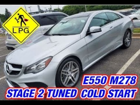 2014 Stage 2 Tuned Mercedes E550 Coupe with 50 Series Flowmaster ...