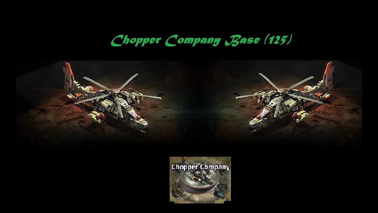 War Commander : Chopper Company Base (125) Survivors. - YouTube