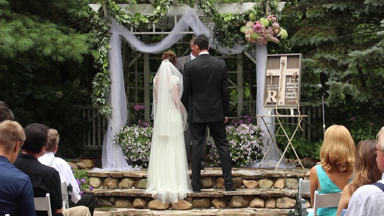Tim and Sharon Ritchey Wedding Ceremony - YouTube