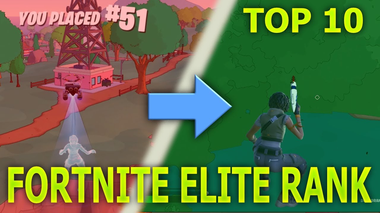 My First Elite Ranked Games in Fortnite... I play to SURVIVE! - YouTube