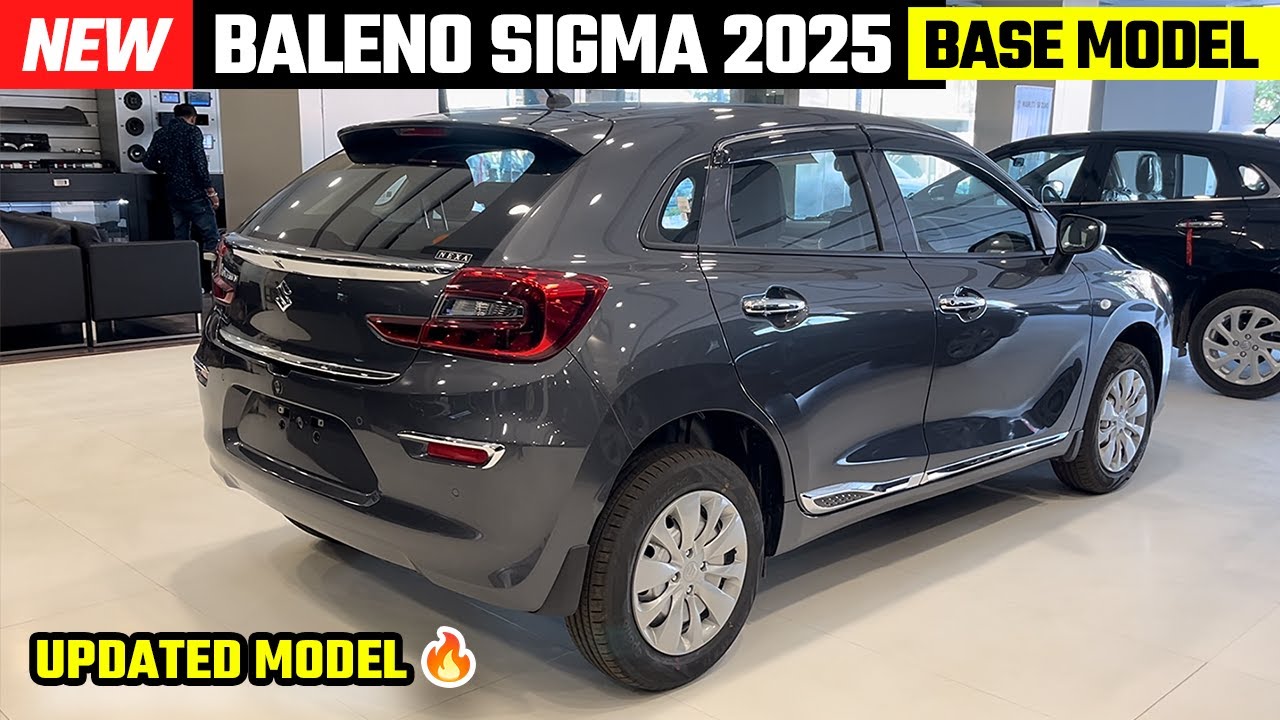 New Maruti Suzuki Baleno Base Model 2025 - Detailed Review with On Road ...