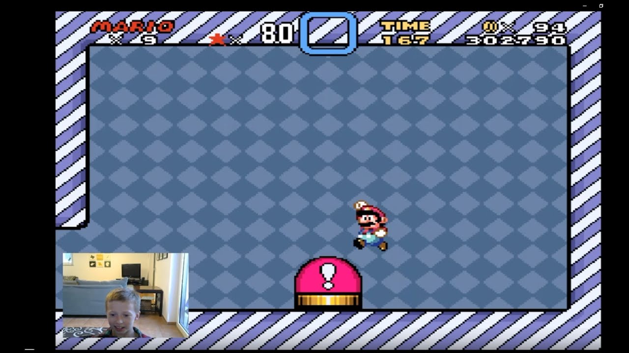 SNES Classic - How to get to the Red Blocks in Super Mario World - YouTube