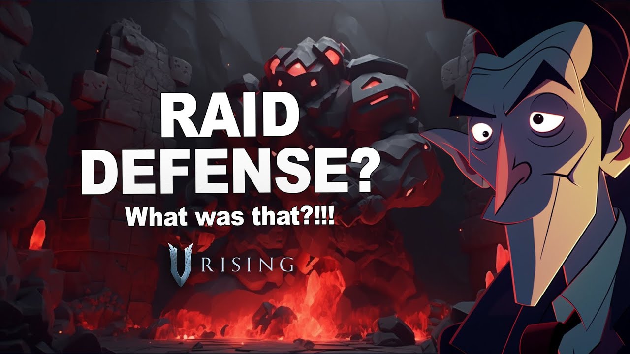 V Rising - Raid defense??? - YouTube