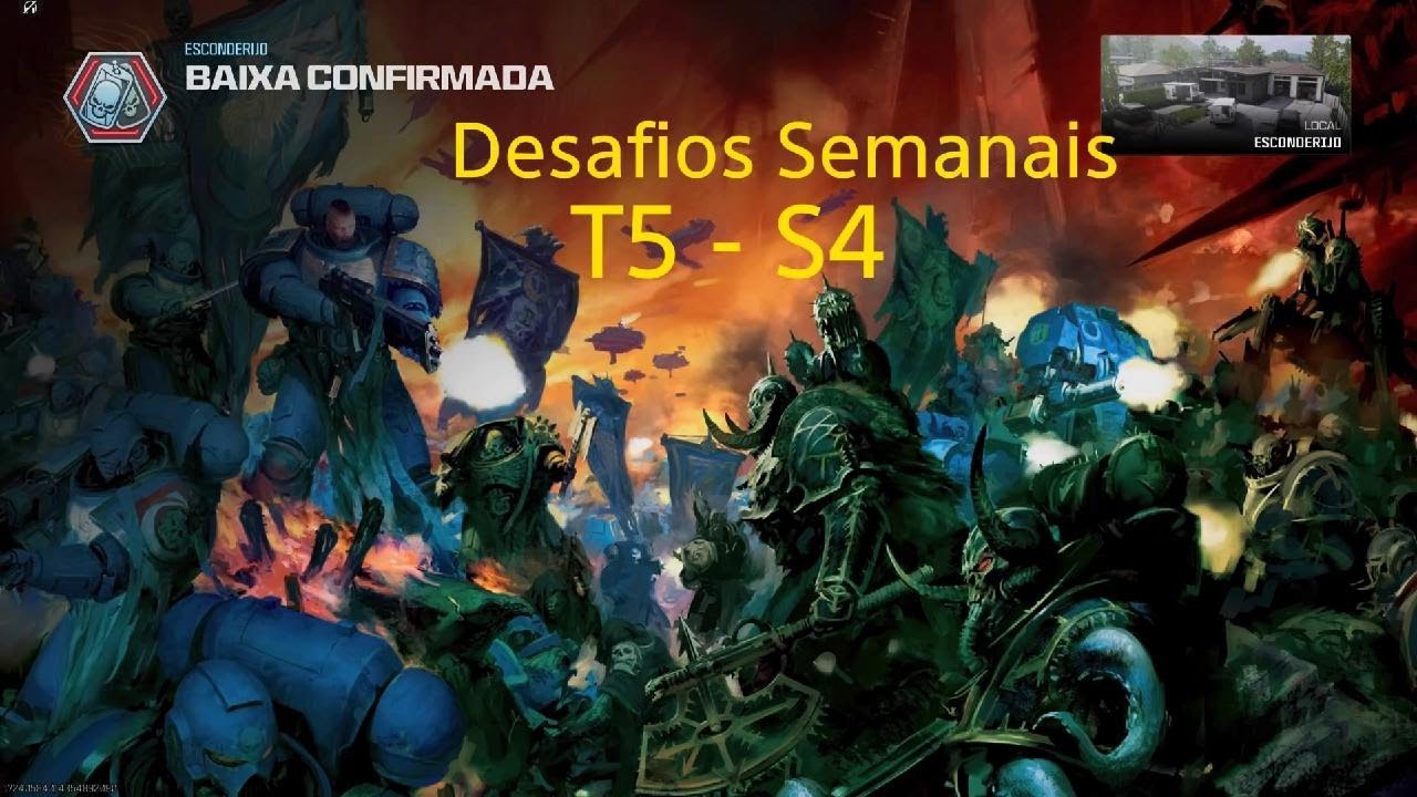 Call of Duty COD MWIII 2024 Desafios Semanais T5 S4 V6 #callofduty #cod ...