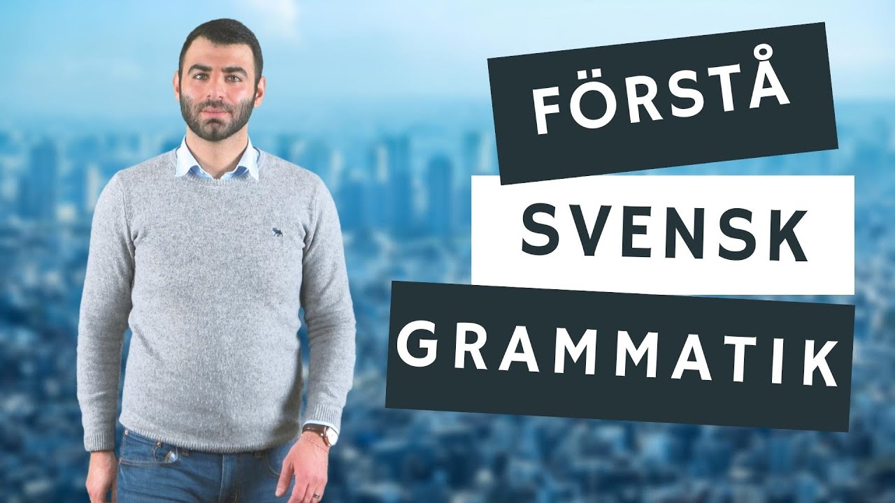 Svensk grammatik: (PERFEKT PARTICIP av PARTIKELVERB) - YouTube