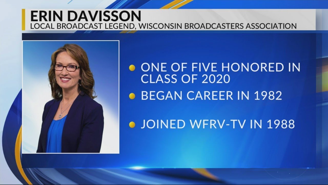 WFRV’s Erin Davisson named a Local Broadcast Legend by WBA - YouTube
